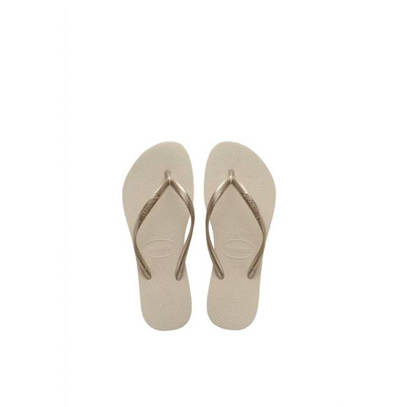Havaianas | Shoes | New Havaianas Slim Flip Flops In Beige | Poshmark